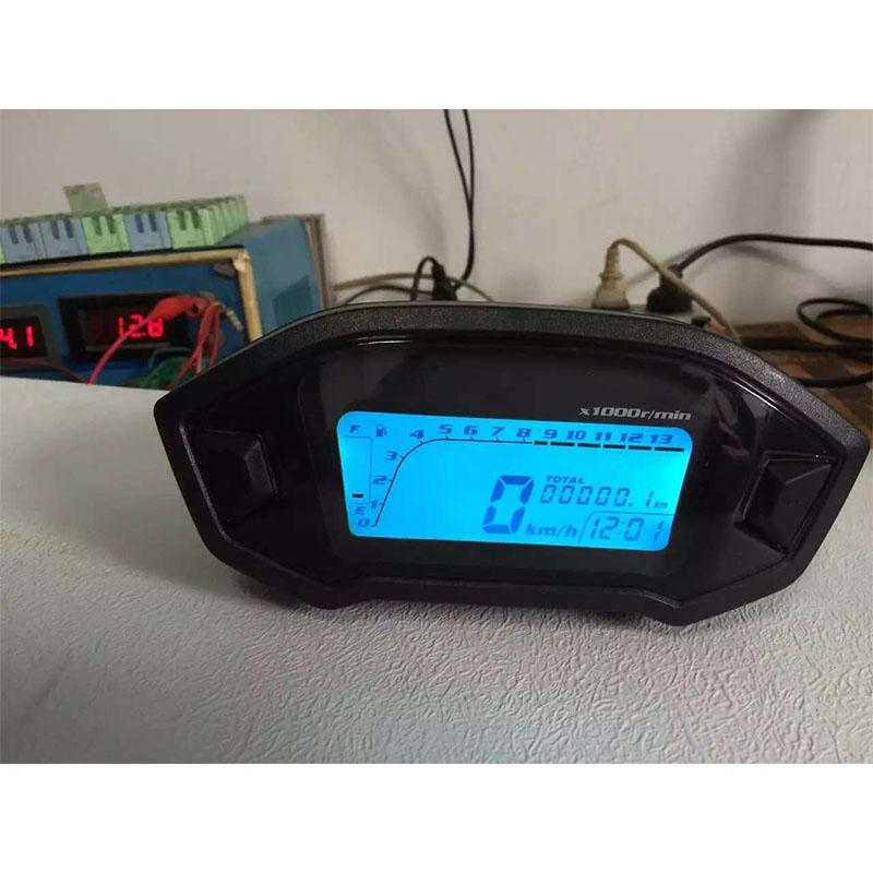12V Motorcycle LCD Digital Indicator Speedometer M... – Grandado