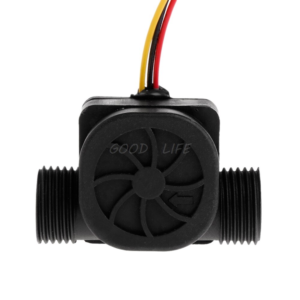 G1/2" 1-30L/min DC5V Water Flow Sensor Flowmeter H... – Grandado