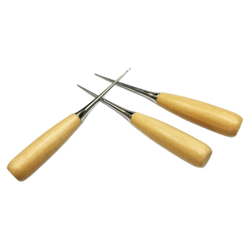 Wooden Handle Awls Leather Tent Sewing Awl Shoes R... – Grandado