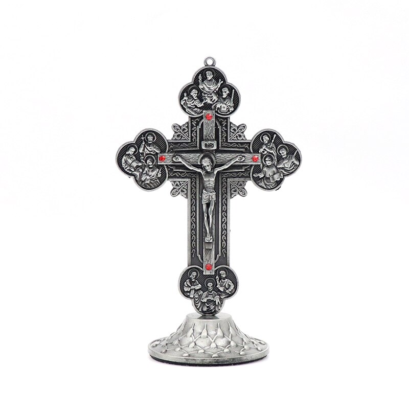 Catholic Christianity Religious Cross Icon 12 apos... – Vicedeal