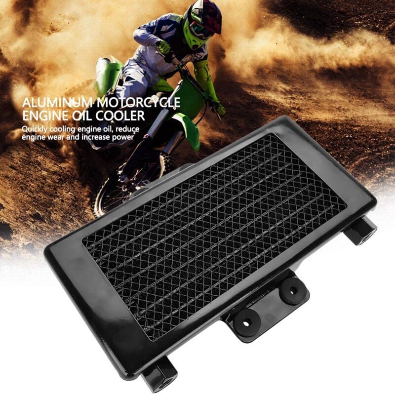 Motorcycle Engine Oil Cooler Cooling Radiator 125M... – Grandado
