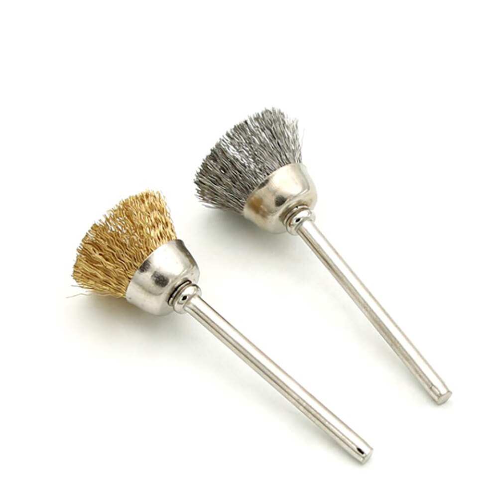 24 Pcs/Set Copper Wire Brush Wire Brush Metal Deru... – Vicedeal