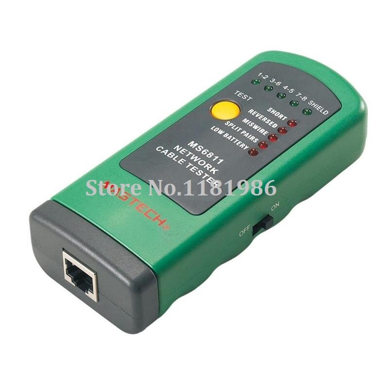 MASTECH MS6811 Handheld Network Cable Tester Line ... – Grandado