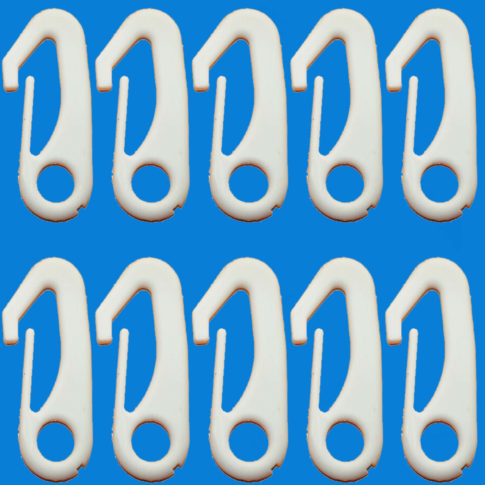 Attache de poteau de drapeau en Nylon à crochet, 5... – Grandado