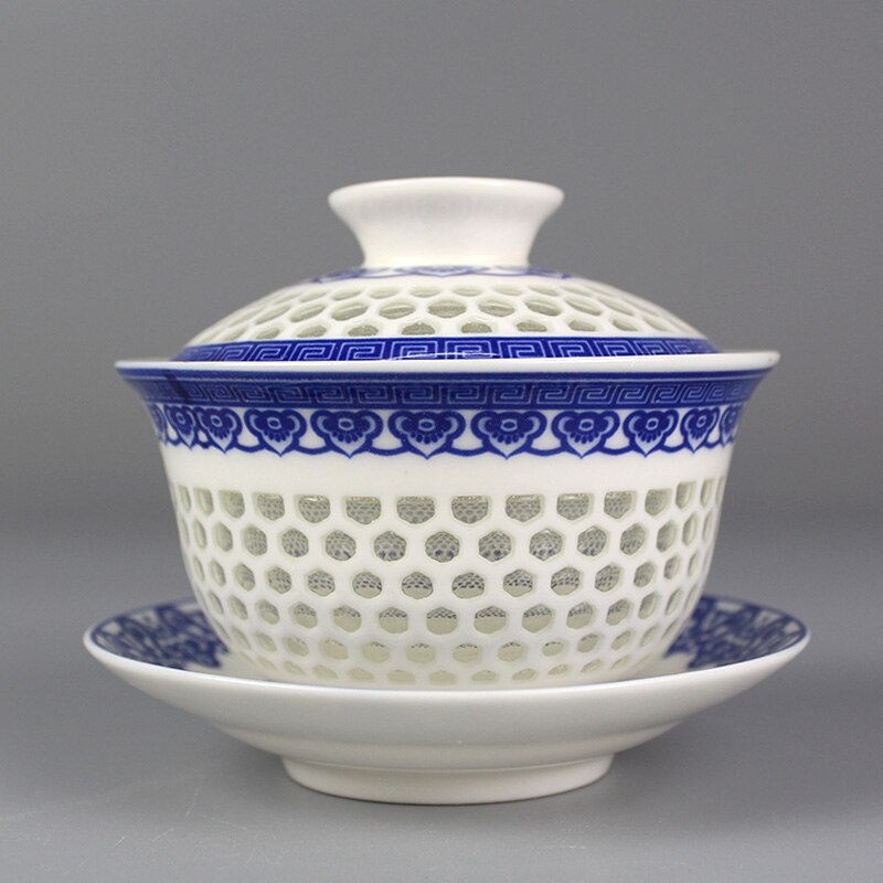 Chinese Thee Set Terrine Gaiwan Vintage handgeschi... – Vicedeal