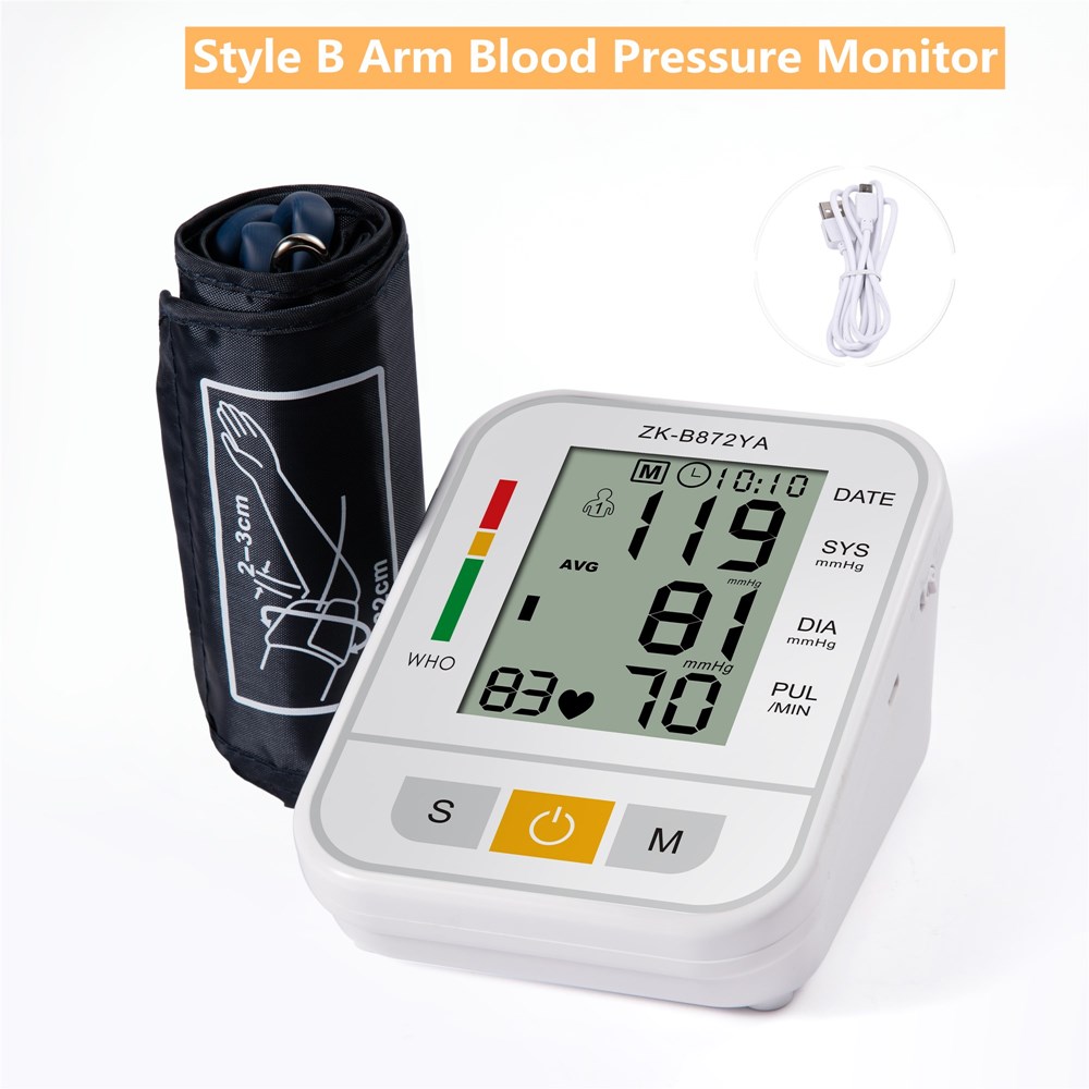 Electronic Automatic Digital Upper Arm Blood Press... – Grandado