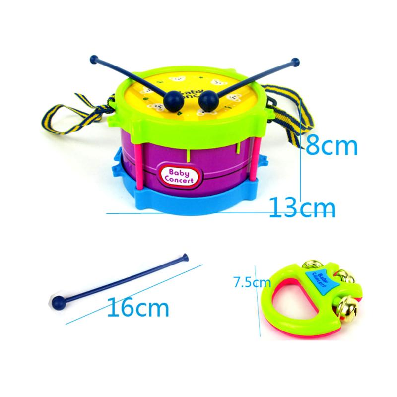 Musical Instrument Toy Set Ring Bell+Double Side D... – Vicedeal