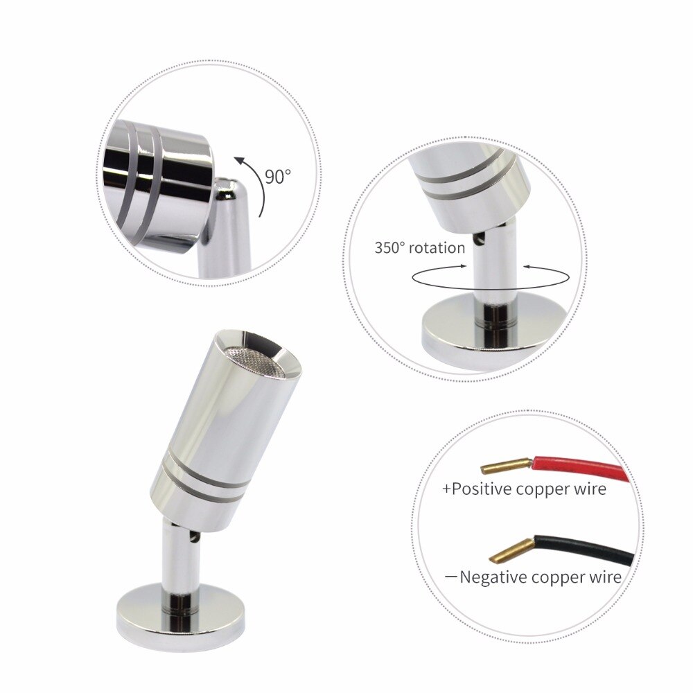 Genuine Marine Reading Light RV LED Touch Dimming ... – Vicedeal