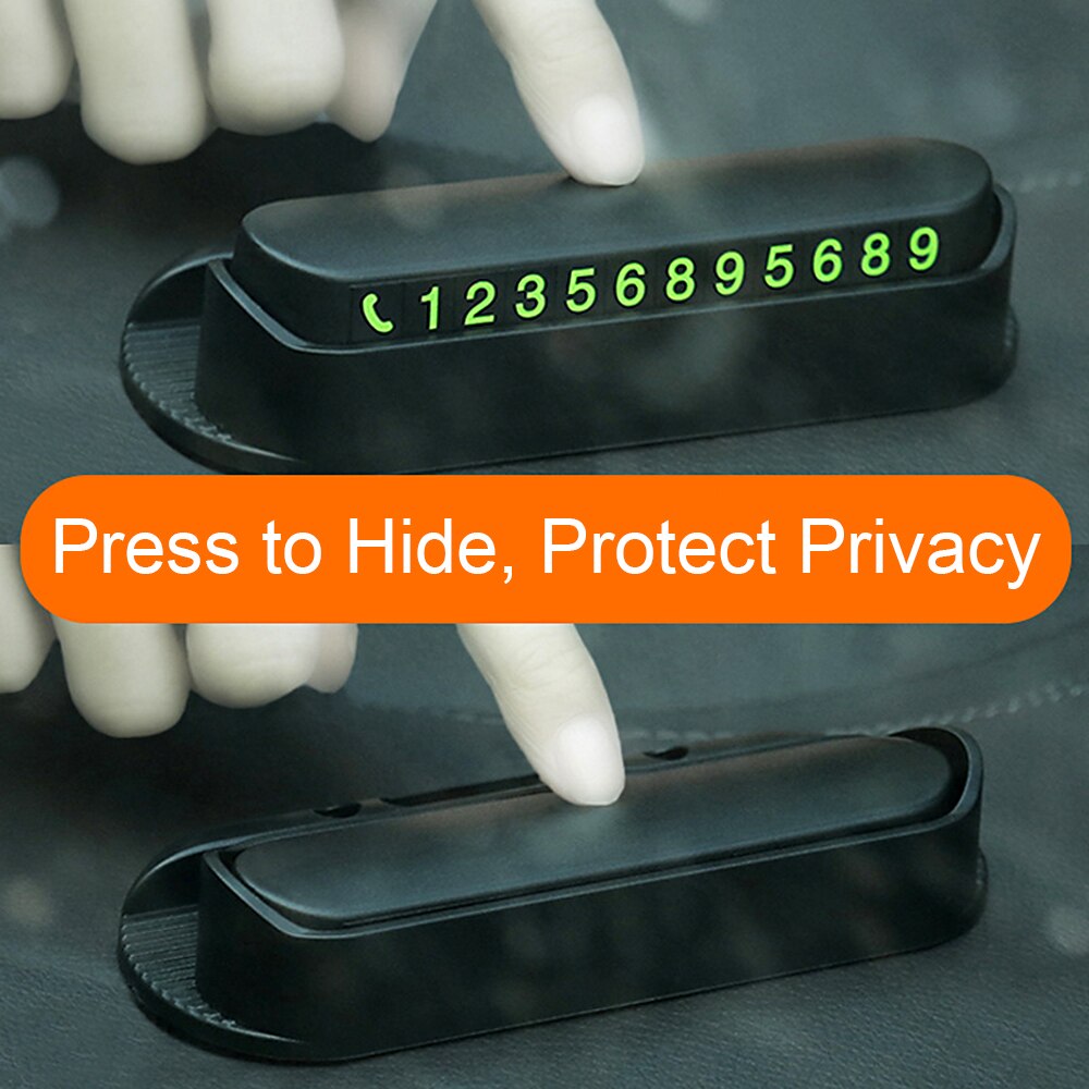 Temporary Stop Sign Car Number Phone Numbers Parki... – Grandado