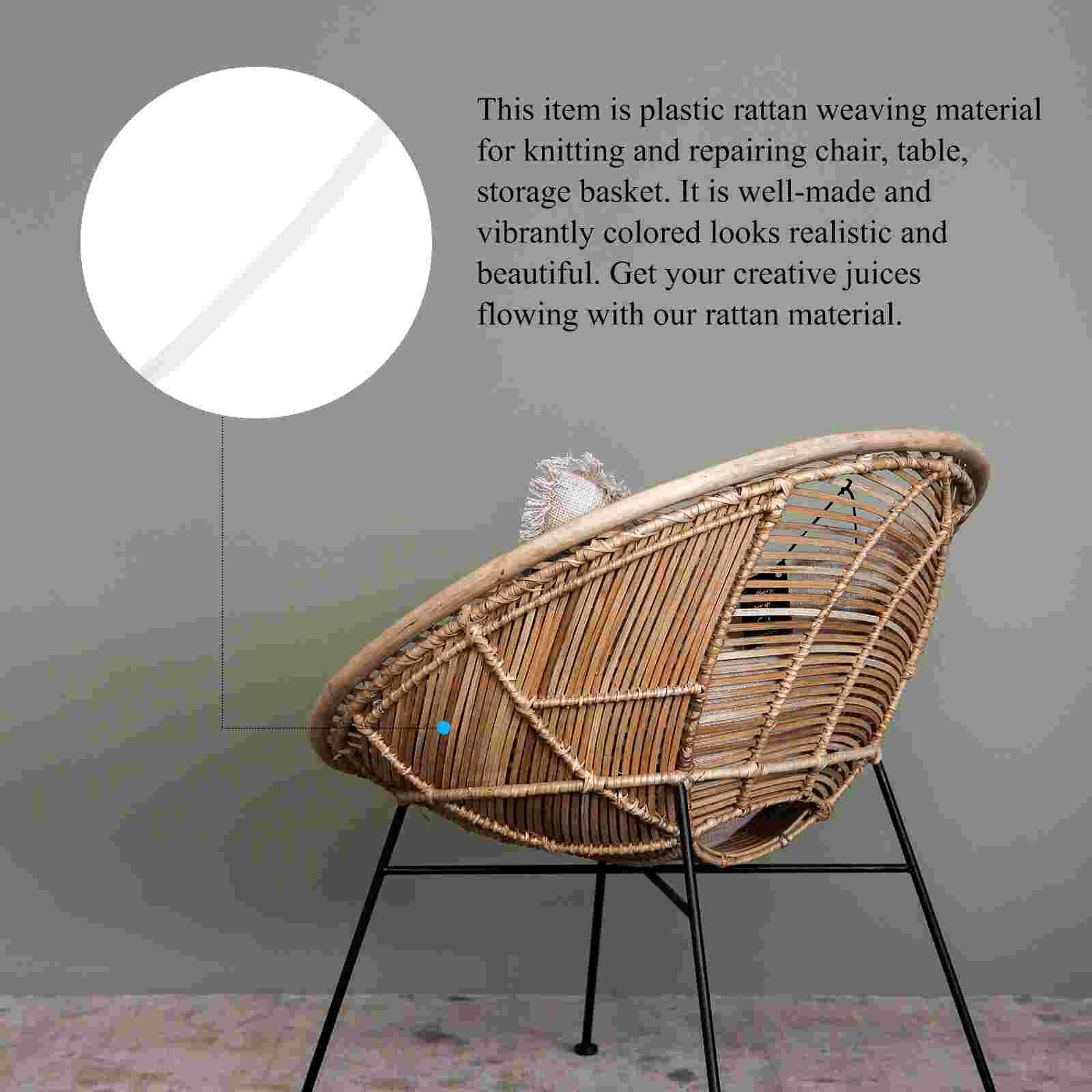 1 Roll of Rattan Materials DIY Furniture Rattan Ma... – Grandado