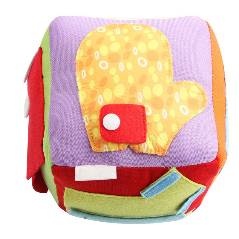 Plush Dressing Blocks Toy Button Buckle Lace up Zi... – Grandado