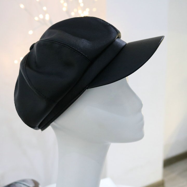 Caluriri Pu Achthoekige Hoed Newsboy Hoed Vrouweli... – LovingPrices