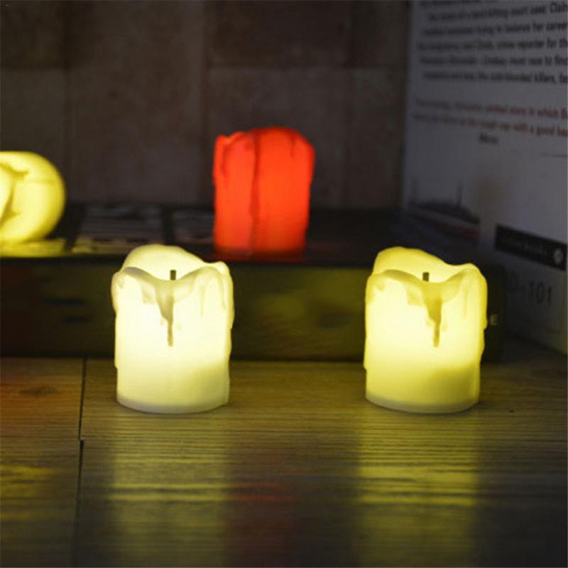 12 PCS LED Electric Powered Tealight Candles Led C... – Grandado