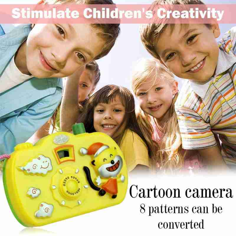 Cartoon Light Projection Camera For Children Educa... – Grandado