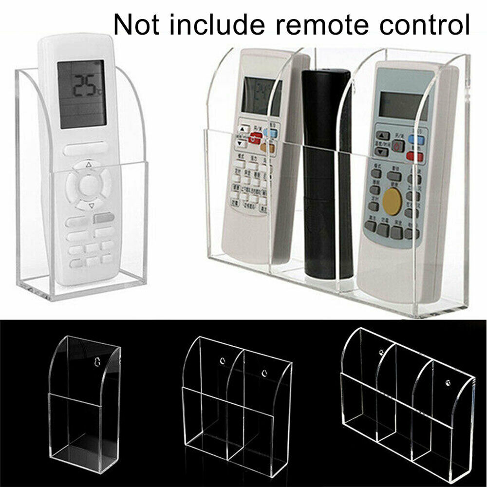 Tv Remote Control Holder Wall Mount Transparent Ac... – Grandado
