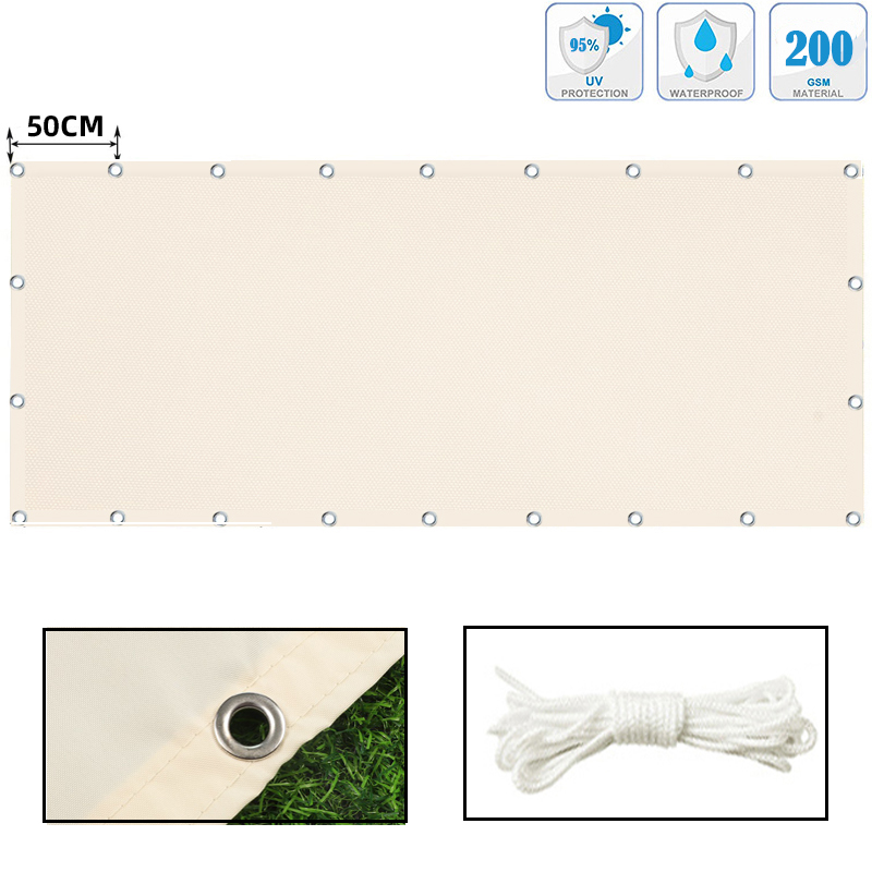 300D Waterproof Sunshade Sail UV Resistant Camping... – Vicedeal