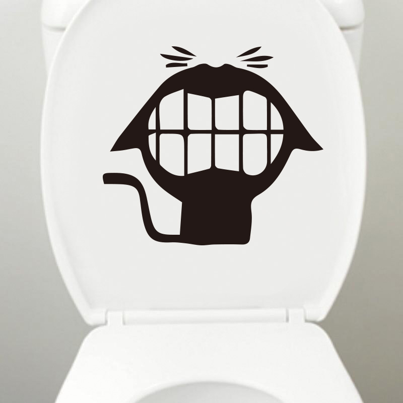 Lovely Toilet Stickers DIY Vinyl Home Decor Remova... – Grandado