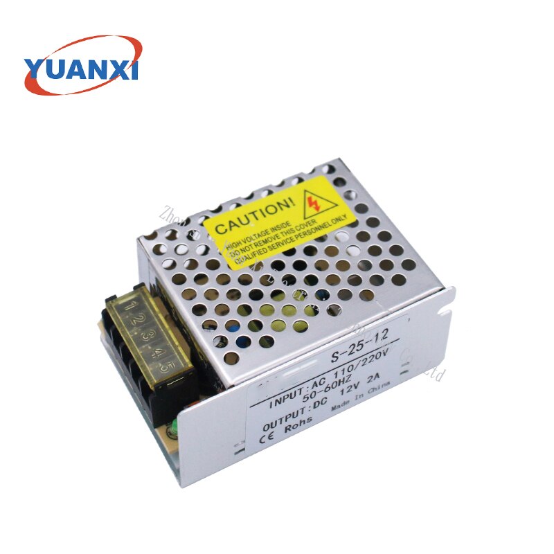 25W Switching Power Supply AC 110V-220V TO 12V 2A ... – Grandado