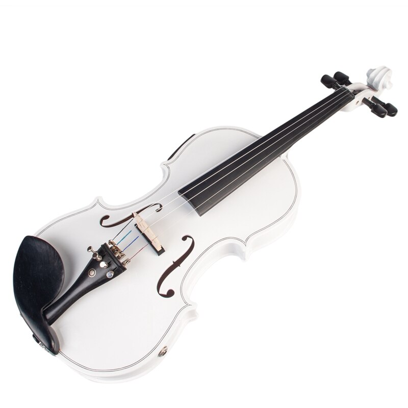 4-String White Acoustic Violin 4/4 Full-Size Violi... – Vicedeal