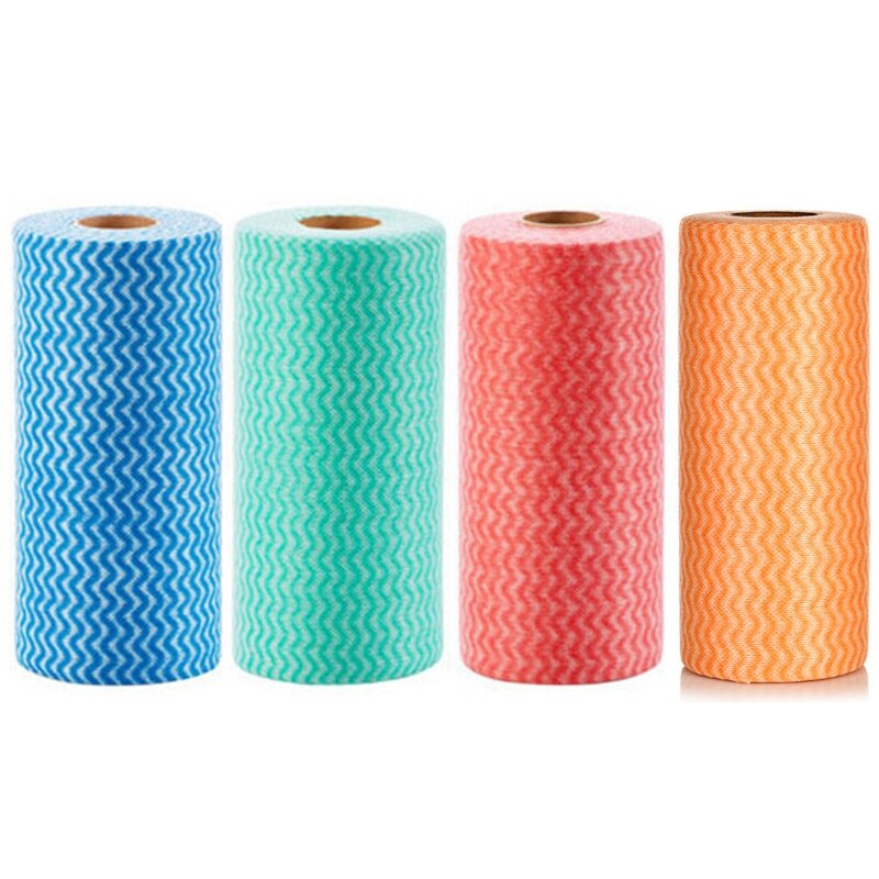 50 sheet Disposable Cleaning Towels Lazy Rags Hand... – Vicedeal