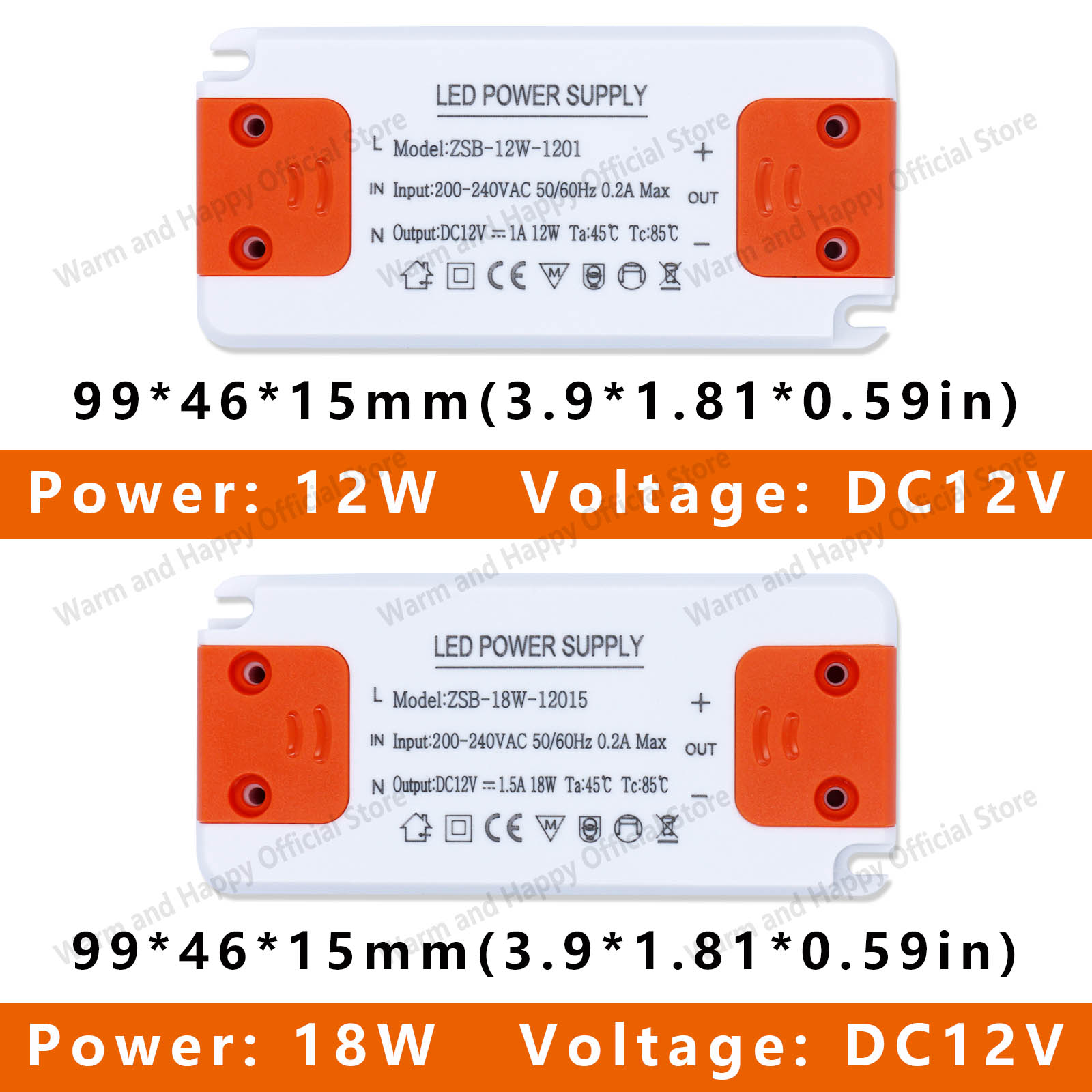 Driver voor Leds 12 Volt Voeding 12 W 18 W 24 W 36... – Vicedeal