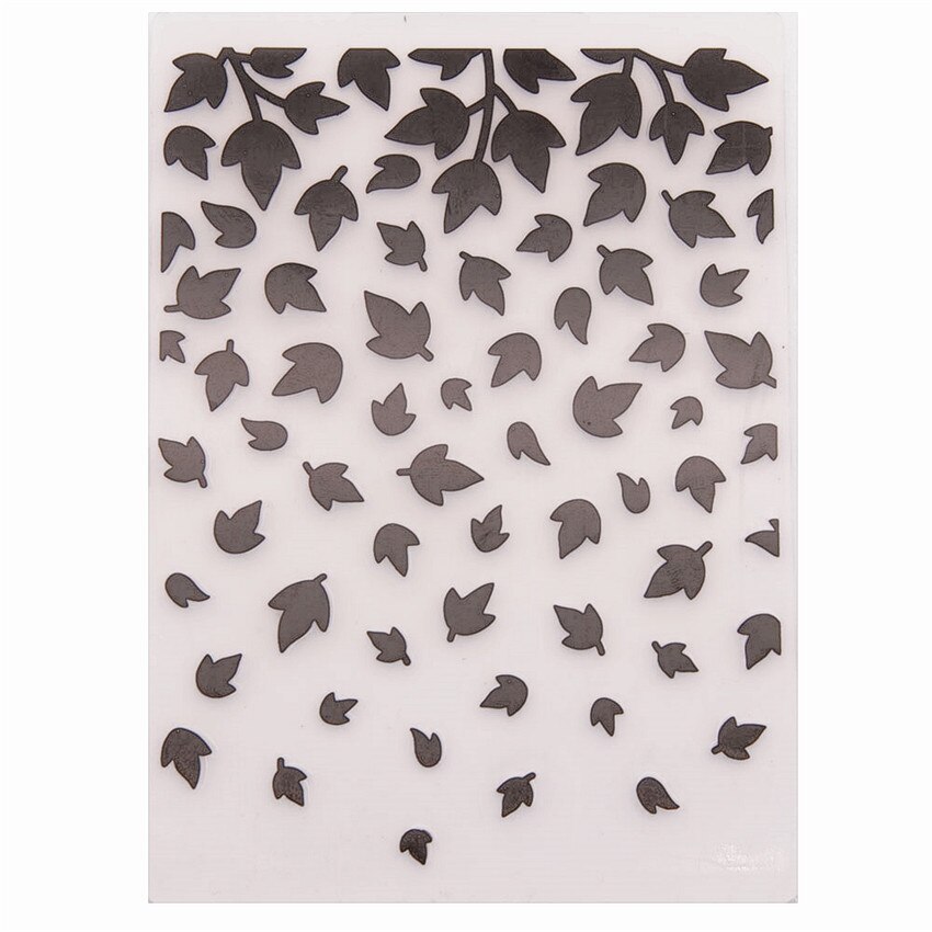 10.5*14.8CM plastic Maple leaf template craft card... – Grandado