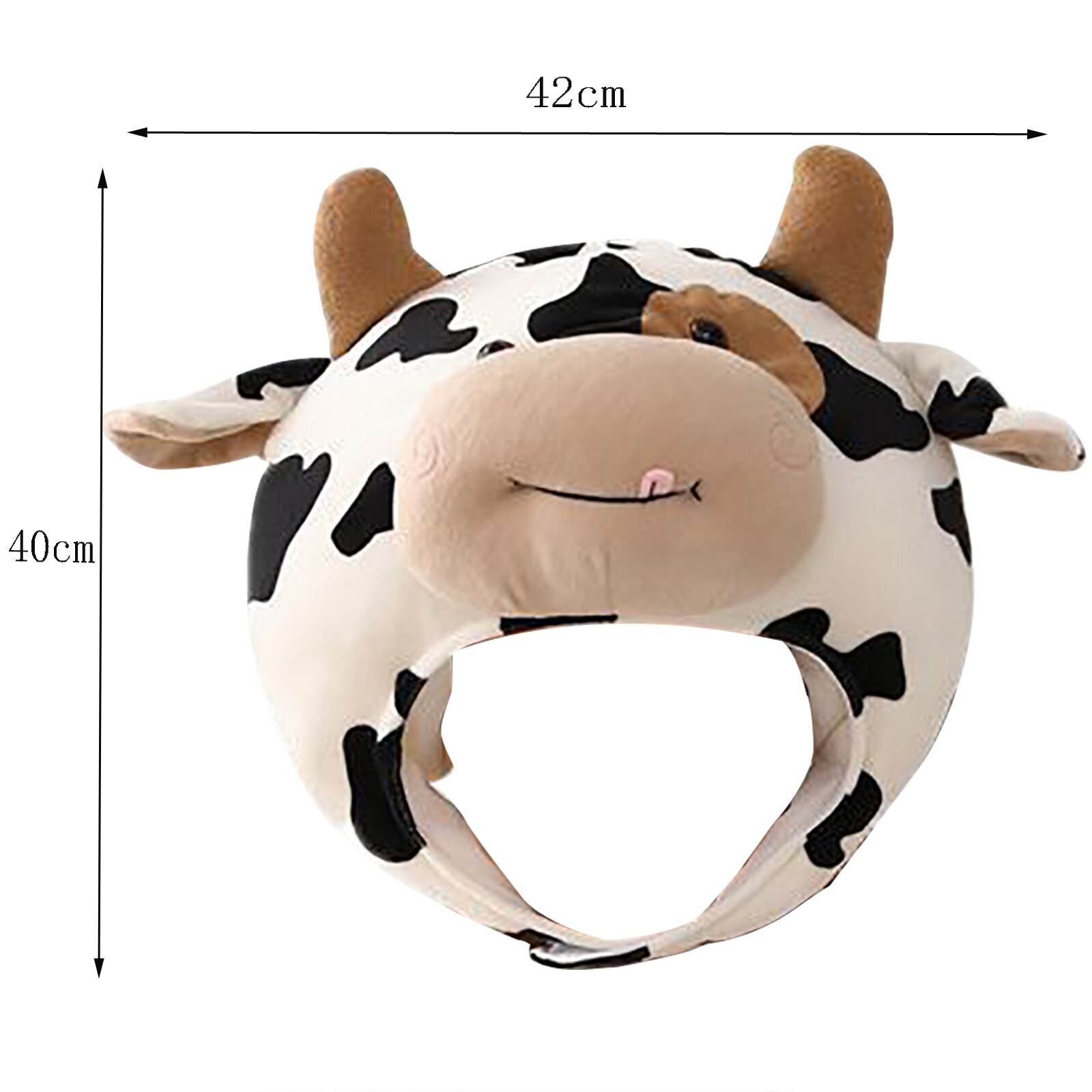 Dairy Cow Hat Animal Body Spotted Dairy Cow Animal... – Grandado