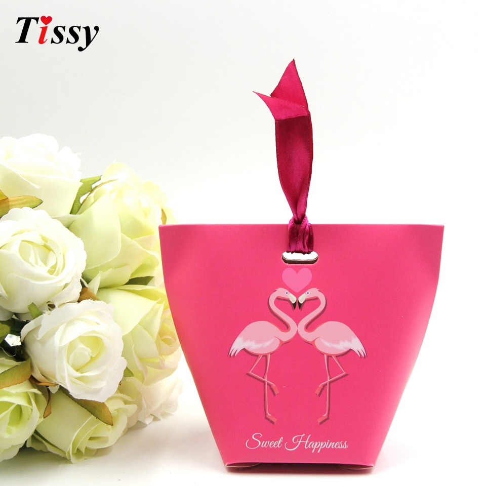 10PCS/Lot Flamingo Box 2types DIY Ribbon Candy Pat... – Vicedeal