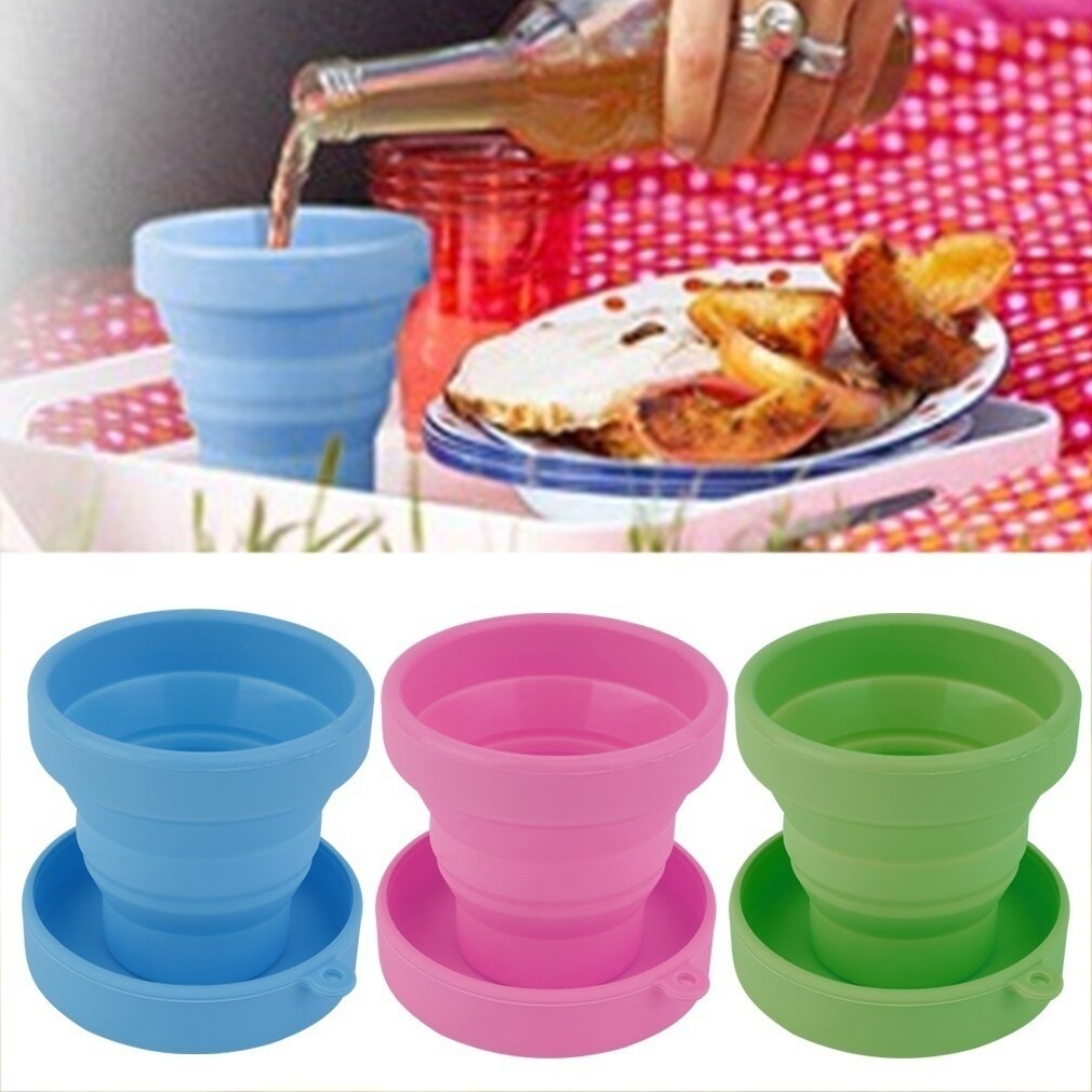 Portable Silicone Telescopic Drinking Collapsible ... – Vicedeal