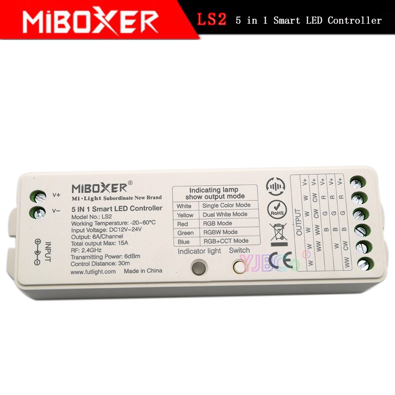 Miboxer 2.4G wireless Remote 8 Zone RGB+CCT LED Co... – Grandado