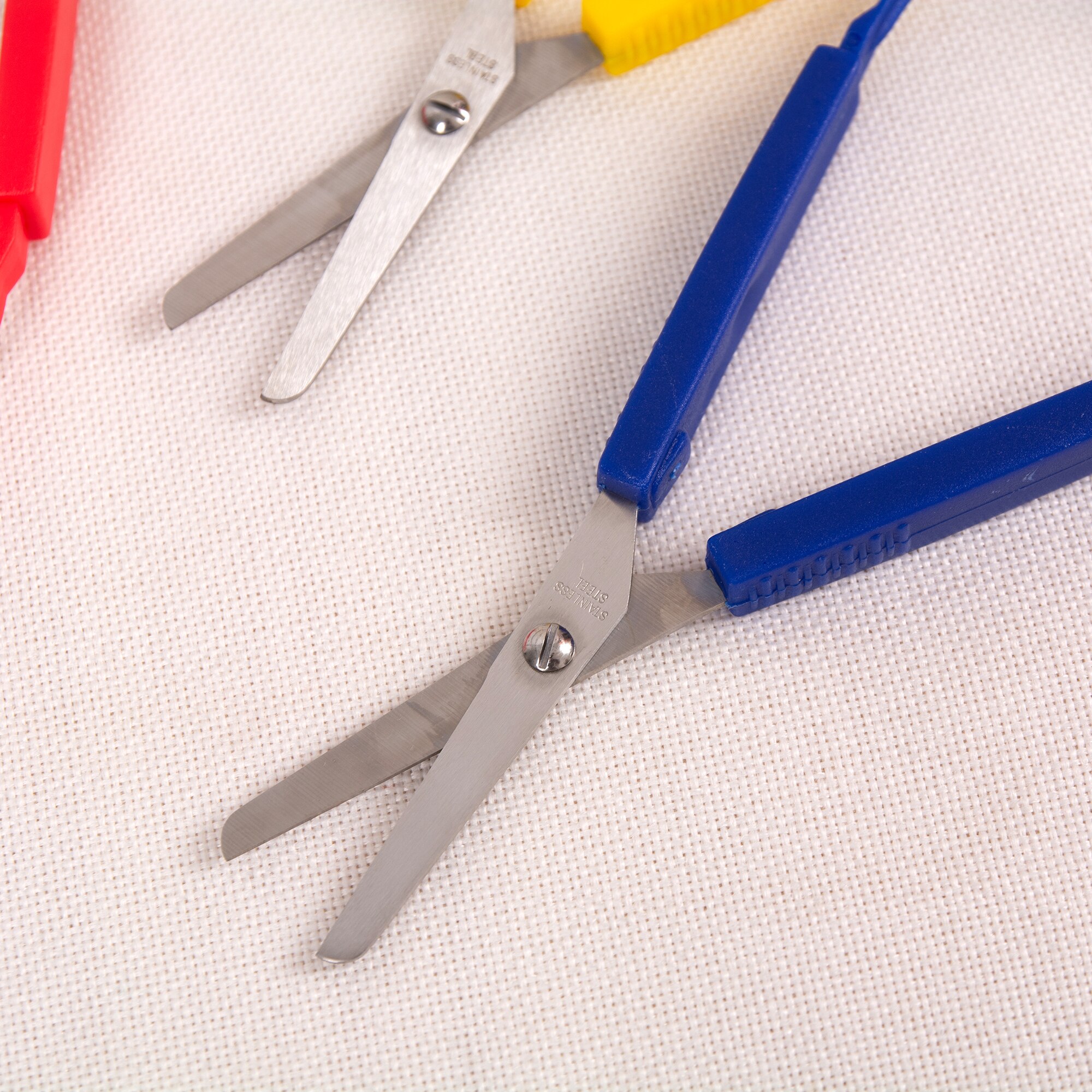 Student Kid Mini Stainless Steel Loop Scissors Col... – Vicedeal