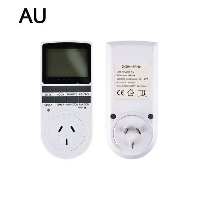 Digital Timer Switch Programmable Timing Socket EU... – Vicedeal