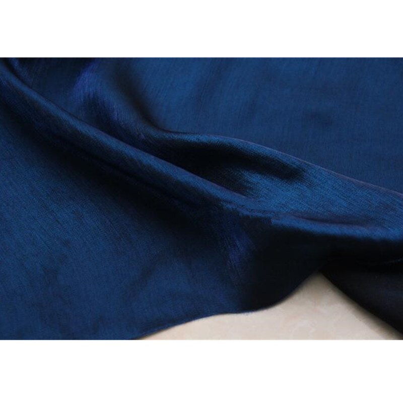 CF474 Changeable Dark Blue tencel fabric Cotton Fa... – Grandado