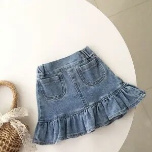 Meisjes Half Lengte Denim Rokken Zomer Baby Kids K... – Grandado