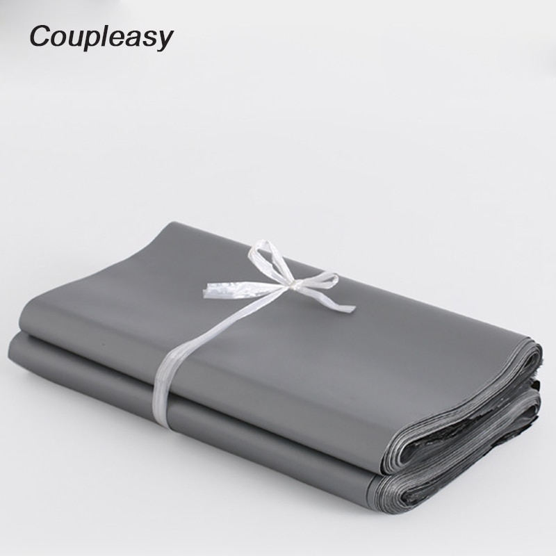 10Pcs Silver Gray Poly Mailers Postal Clothes Pack... – Vicedeal