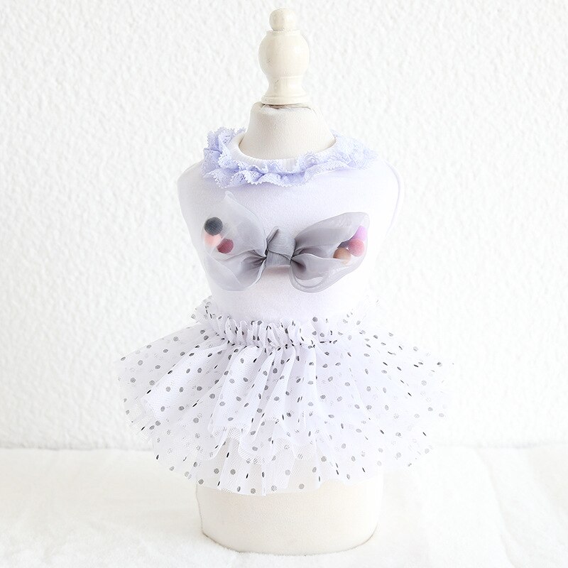 Puppy Hond Leuke Dot Tutu Jurken Katoenen Kleding ... – Grandado