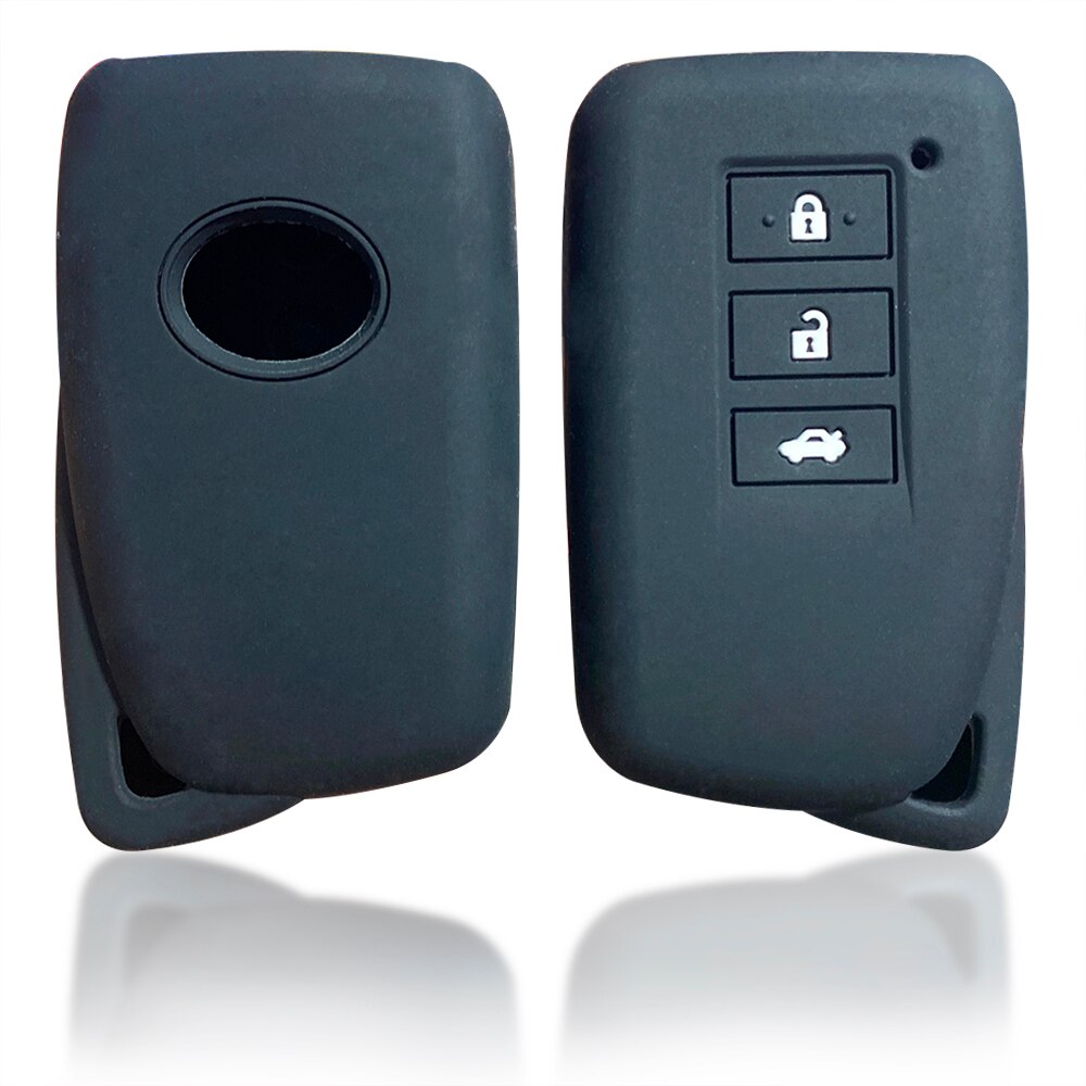 For Lexus NX Key Cover Case Silicone For Lexus LX IS GS RX300 RX450 3 ...