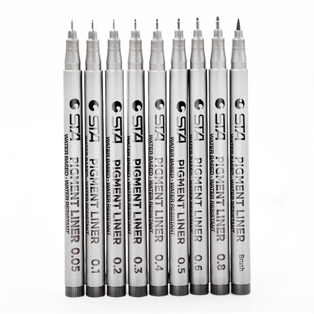 Waterproof STA Art Sketch comics Art Marker Pen Pi... – Grandado
