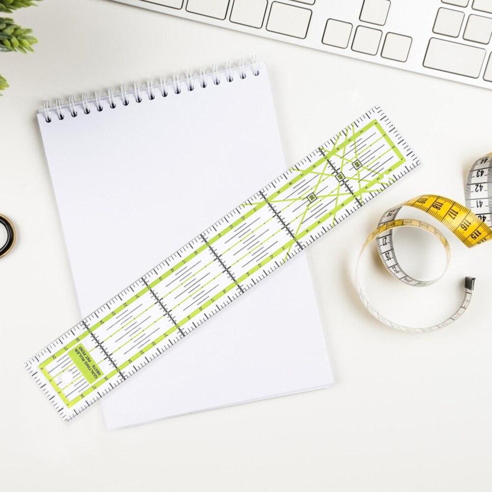 Acrylic Patchwork Ruler Double Color Feet Tailor Y... – Grandado