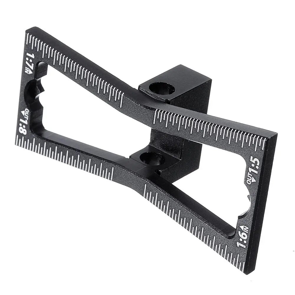 Aluminum Alloy Dovetail Marker Jig Woodworking 1:5... – Grandado