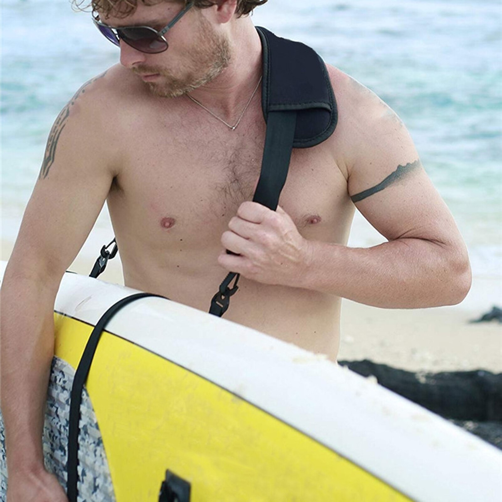 Adjustable Paddleboard Carrying Strap with Detacha... – Grandado
