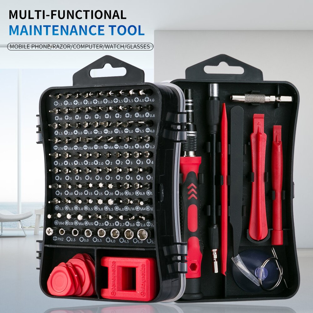 115 In1 Schroevendraaier Set Schroevendraaier Bit ... – Grandado