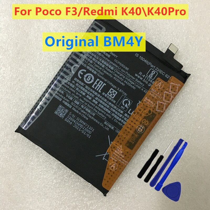 Original BM4Y BM56 Battery For Poco F3 GT For Redm... – Vicedeal