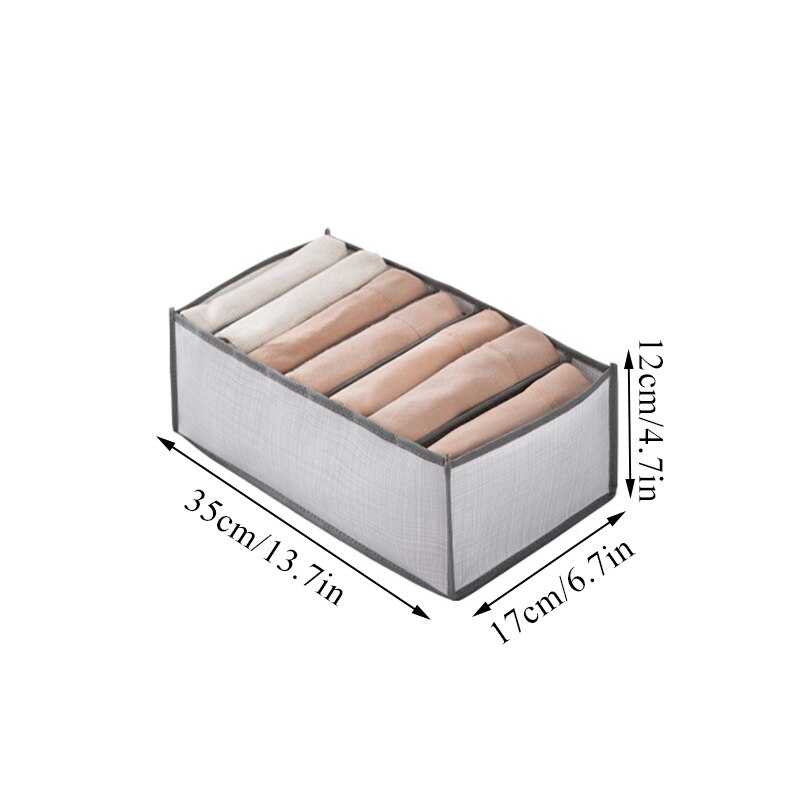 Clothes Storage Box Pants Wardrobe Sorting Portabl... – Vicedeal