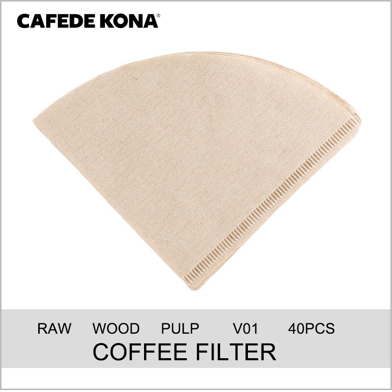 Cafede Kona Coffee Filter Paper V60 Filters Paper ... – Grandado