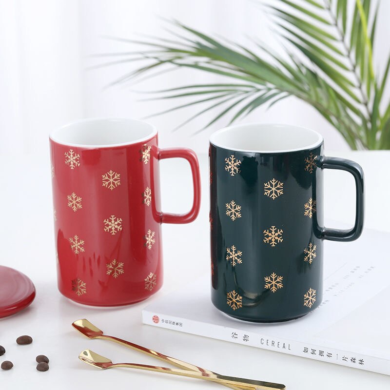 Luxury European Style Ceramic Cup Mug Coffee Cup H... – Grandado