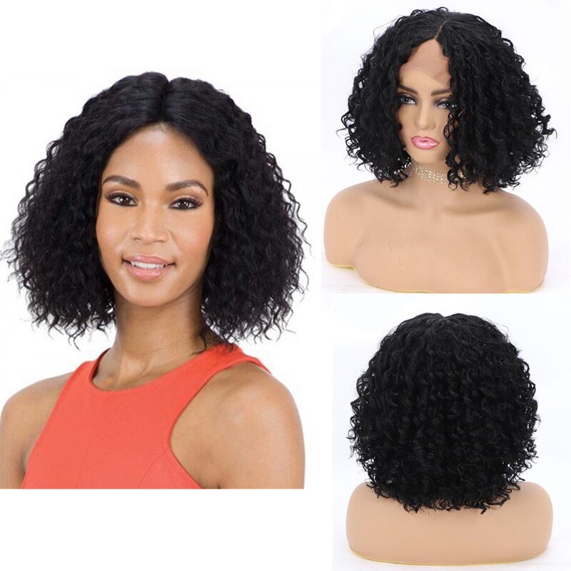 Hywappy-perruque Bob court, coupe Bob naturelle, c... – Grandado