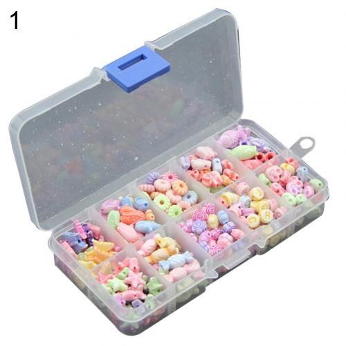 Mixed Color Acrylic Spacer Beads Elastic Stringed ... – Vicedeal