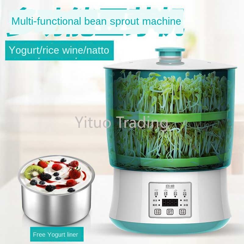 110V/220V Bean Sprouts Maker Thermostat Green Vege... – Grandado