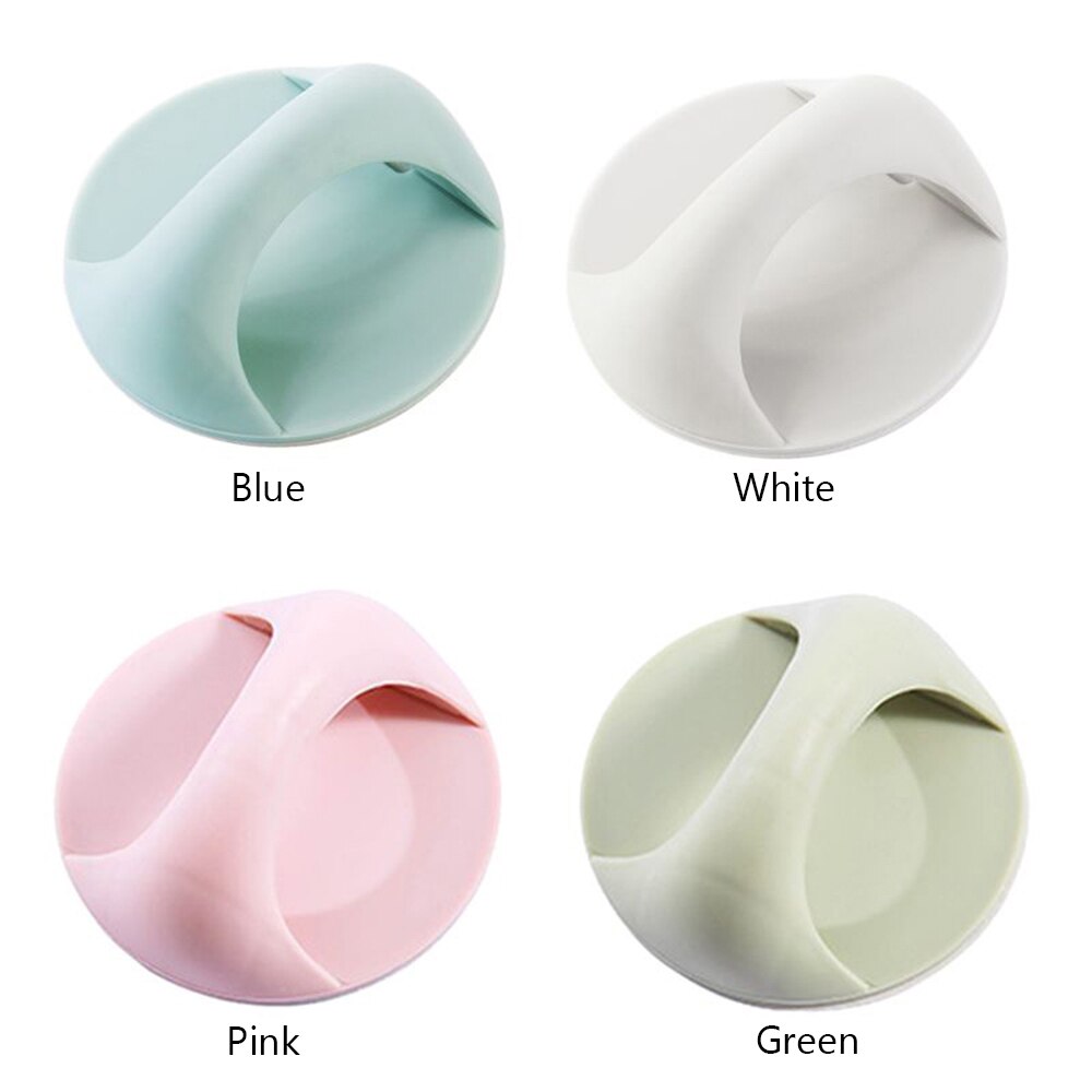 Self-adhesive Door Handles Round Plastic Knobs Mul... – Grandado